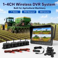 China Wireless 2‑Channel Plug‑and‑Play Tractor Camera Kit – 7