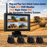 China Plug and Play 1 - 4CH 720P Wireless Magnetic Camera System 7
