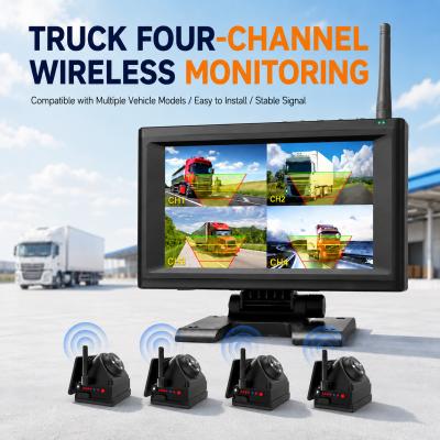 China Plug and Play 1 - 4CH 720P Wireless Magnetic Camera System 7