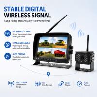 China 7 Inch Wireless Rear View Camera Monitor System for Agricultural Machinery Tractor Combine Harvester Blind Spot Monitoring for sale
