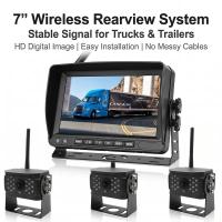 China 7 Inch Wireless Rear View Camera Monitor System for Agricultural Machinery Tractor Combine Harvester Blind Spot Monitoring for sale
