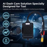 China 4 Channel AI Fleet Dash Cam 1080P ADAS DMS MDVR System with 4G GPS WiFi for Cars Taxis Trucks Buses for sale