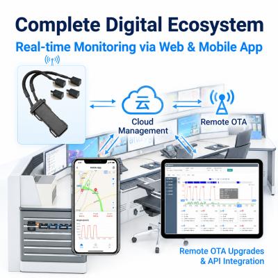 China Non-Destructive Onboard Weighing Sensor with Real-Time Load Monitoring and Solid-State Sensor for Fleet Management System for sale