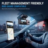 China 3 Channel 4K Dash Cam Front Rear Inside with 4G Remote Monitoring DMS ADAS GPS Fleet Management Vehicle DVR for sale