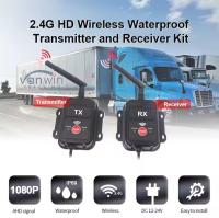 China 2.4G Wireless Transmitter Receiver AHD Suitable for Truck Bus Truck Camera Transmitter Wireless Device for sale