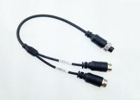 China Aviation Adapter Cable dual 4 Pin Male To 6 Pin Female Connector For 2 Cameras for sale