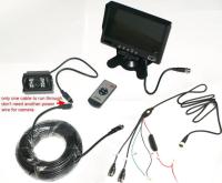 China 7inch stand mount reverse camera monitor with customized Logo for sale