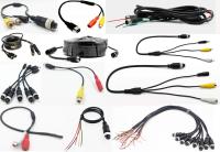 China Pure Copper Backup Camera Cable 20m Extension 4 Pin Aviation IP68 Waterproof for sale