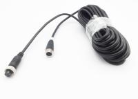 China Male female head waterproof DVR Accessories 4 pin camera and recorder connector extension cable for sale