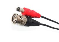 China DVR Accessories 4pin aviation M12 male to BNC male+DC male adapter for backup camera system for sale