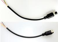 China GX 12 M12 4 Pin Connector Cable PVC Copper Wire Material For Backup Camera for sale