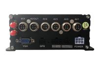 China Fuel Sensor H.265 HDD 4 Channel 1080P RJ45 Port HD Mobile DVR with Motion detection for sale