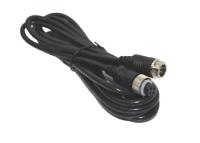 China DVR Accessories Aviation Extension Cables 5M Male To Female 4-Pin Backup Camera Cable for sale
