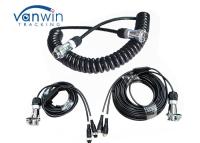 China 5 Pin Connector 2 Channel 4M 6M Trailer Coil Cable for sale