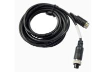 China Aviation M12 6Pin Plug Extension Cable For Streamax IPC Cameras for sale