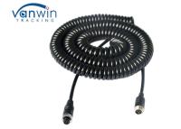 China 4 Pin 6.0MM M12 Male To Female 7m Spring Extension Cable for sale