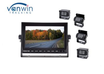 China Quad Image 9W MDVR 300cd/m2 Car Display Monitor IPS Screen for sale
