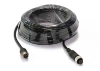 China 15M M12 4 PIN Camera Video Cable RCA Adapter FCC DC12V For MDVR System for sale