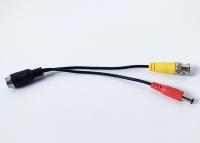 China MDVR 4 Pin Male To BNC Male DC Cable 23cm Length For Car Camera for sale