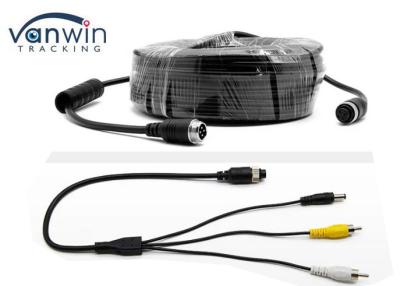 China 15M M12 4 PIN Camera Video Cable RCA Adapter FCC DC12V For MDVR System for sale