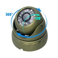 China CCD 600TVL Bus Dome Camera Infrared IR 5w PAL NTSC IPC for sale