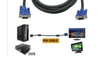 China High Speed Video 15PIN VGA To VGA Cable Male To Male 8mm For CCTV System for sale