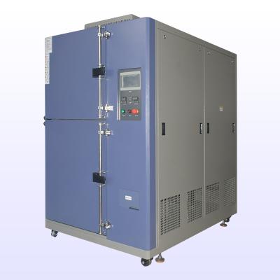 China Custom Made Two Zone Hot Cold Thermal Shock Testing Machine For Building Materials for sale