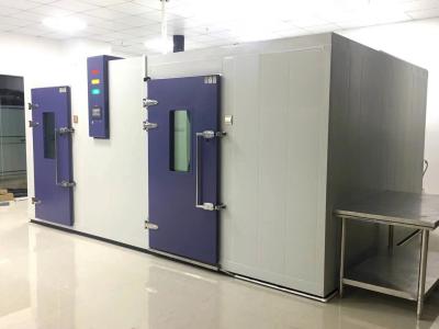 China Temperature Control Walk In Environmental Chamber For ISTA Packaging Testing for sale