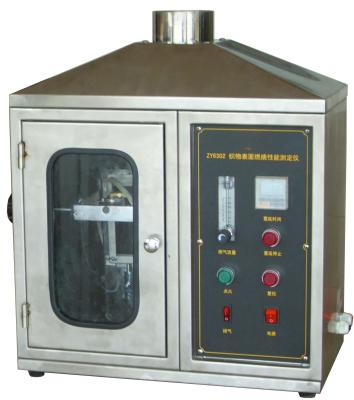 China Textile Fabrics Ignitability And Burning Tester ISO 10047 Robust Construction for sale
