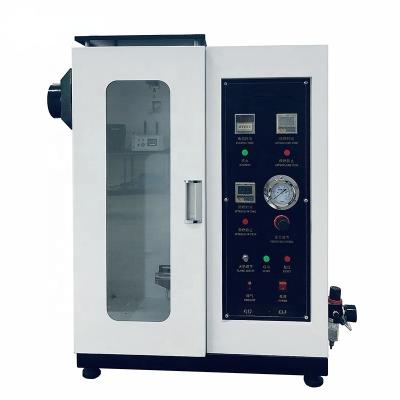 China Textile Vertical Fire Testing Equipment Meets ASTM D6413 Flame Testing Machine for sale