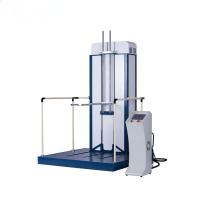 China Adjustable Lab Free Fall Drop Tester Starting From Zero Height To 1.5M Drop Range for sale