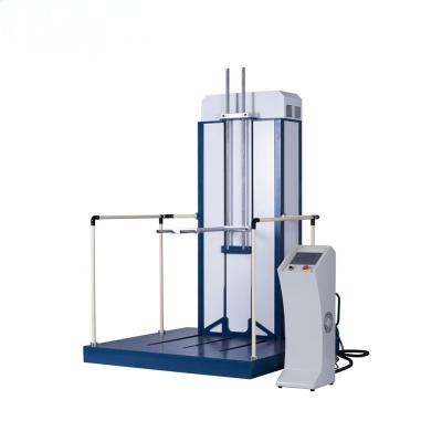 China Adjustable Lab Free Fall Drop Tester Starting From Zero Height To 1.5M Drop Range for sale