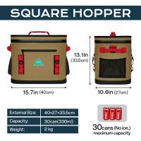 China 30 Can Soft Cooler Bag with 840D TPU Lining, Leakproof Insulated Design for sale