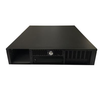 China Unique Design 2u Control Industrial Rackmount Chassis With Lock For Server And Storage for sale