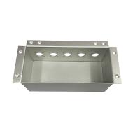 China Custom CNC Enclosure and Sheet Metal Chassis with 0.01-0.05mm Tolerance 1 PCS MOQ and Nickel Plating for sale