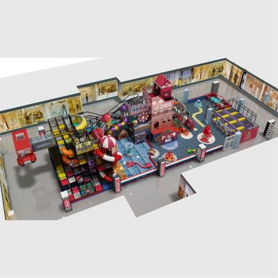 China Indoor Play Structure with Slides and Climbing Walls - ASTM/CE Certified for sale