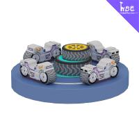 China Customizable LED Merry Go Round Ride with Safety Features for sale
