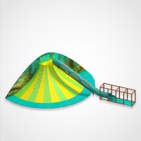 China Volcano Climbing Slide for Playgrounds Indoor Outdoor Use for sale