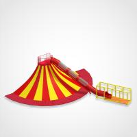 China Volcano Climbing Slide for Playgrounds Indoor Outdoor Use for sale