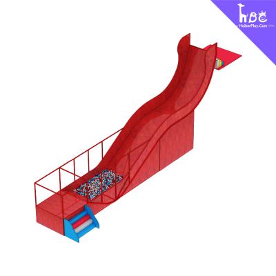 China Indoor Playground Slide for Kids 3-10 Years Plastic Safety Design for sale