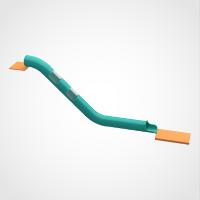 China Commercial Outdoor Plastic Playground Slide for Kids 3-10 Years for sale