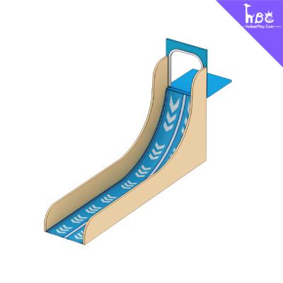 China Outdoor Playground Slide for Kids Ages 3-12, 500kg Capacity for sale