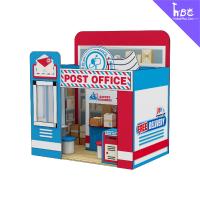 China Multi-Colored Mini Post Office Playset for Kids Ages 3-12 for sale