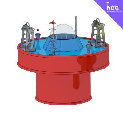 China Electric Floating Ball Blaster for Kids Indoor Playground for sale