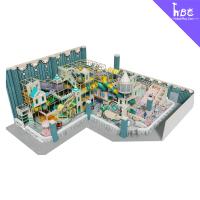 China Custom Jungle Theme Indoor Playground for Kids with Slides and Ball Pits for sale