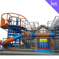 China Custom Indoor Play Structure with Slide for 3-12 Year Olds for sale