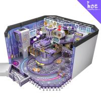 China Custom Indoor Play Structure for Kids with Safety Features for sale