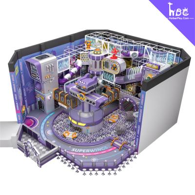 China Custom Indoor Play Structure for Kids with Safety Features for sale
