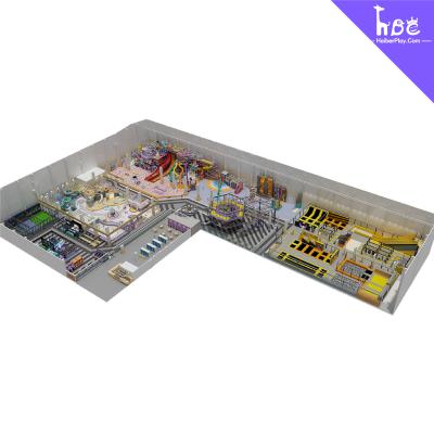 China Modular Indoor Play Structure for Kids Ages 2-12 for sale