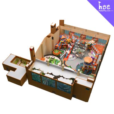 China Indoor Playground Equipment for Kids Ages 2-12 with Safety Features for sale